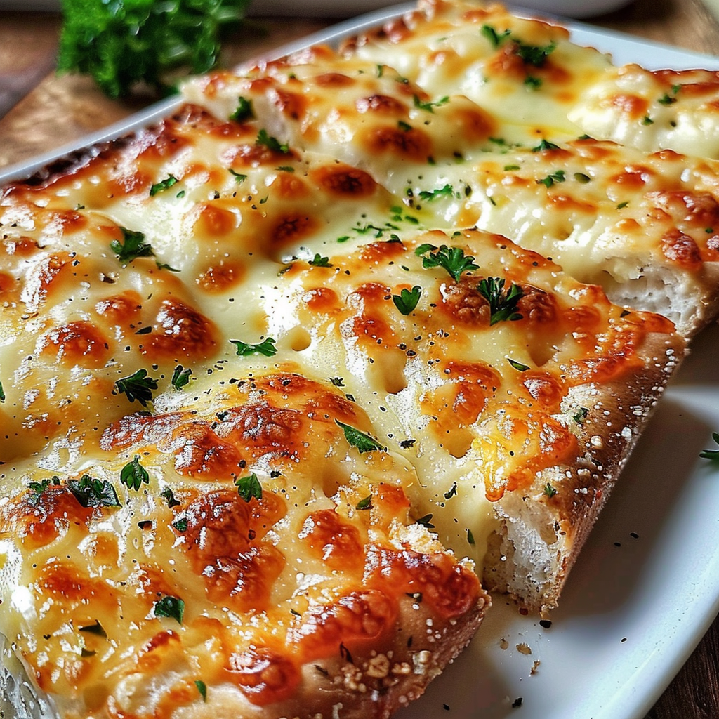 Amazing Cheesy Garlic Bread: A Deliciously Mouthwatering Treat