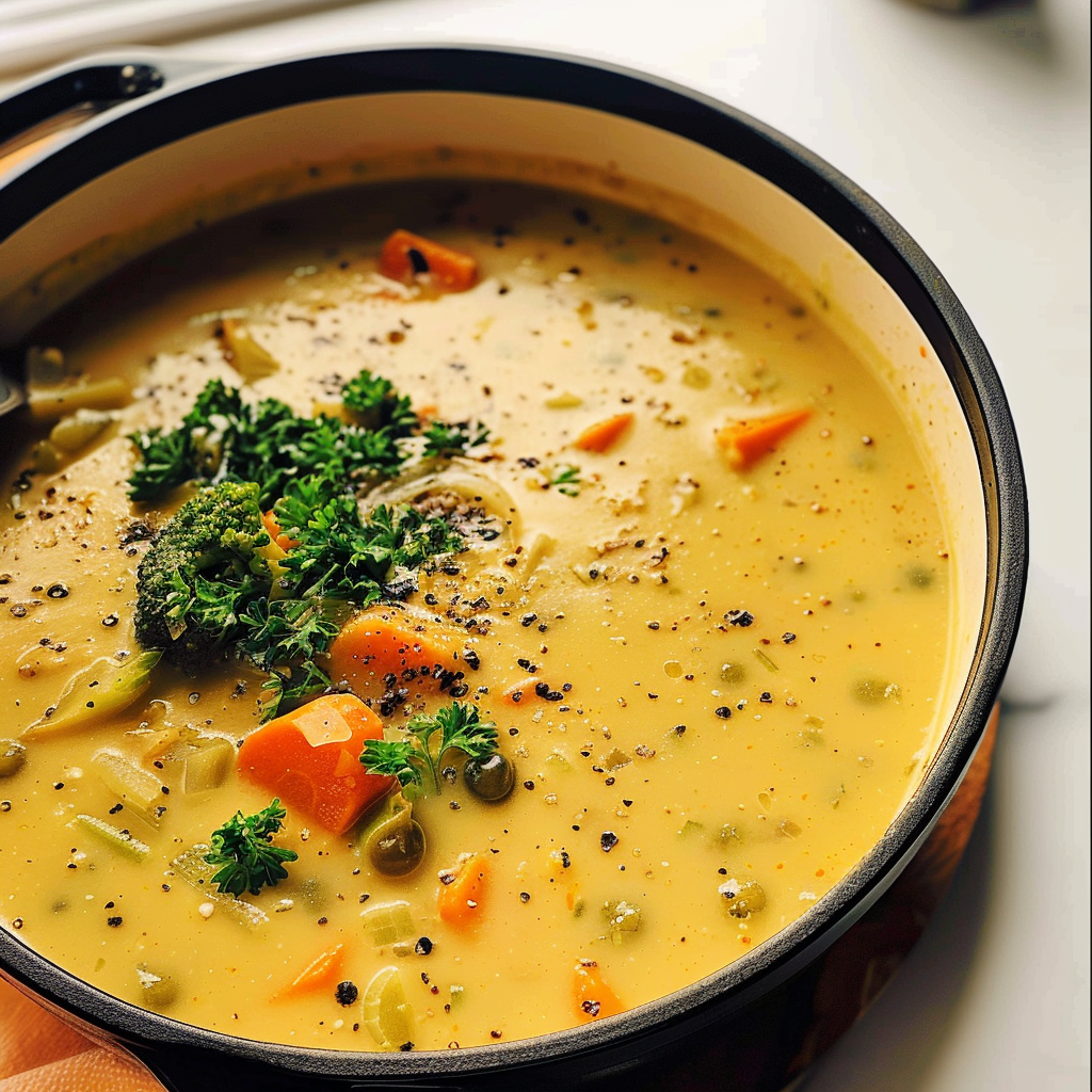 Amazing Creamy Vegetable Soup for a Delicious Comfort